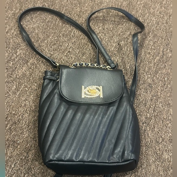bebe | Bags | Nwt Bebe Black Backpack Elegant Quilted Womens Chic ...